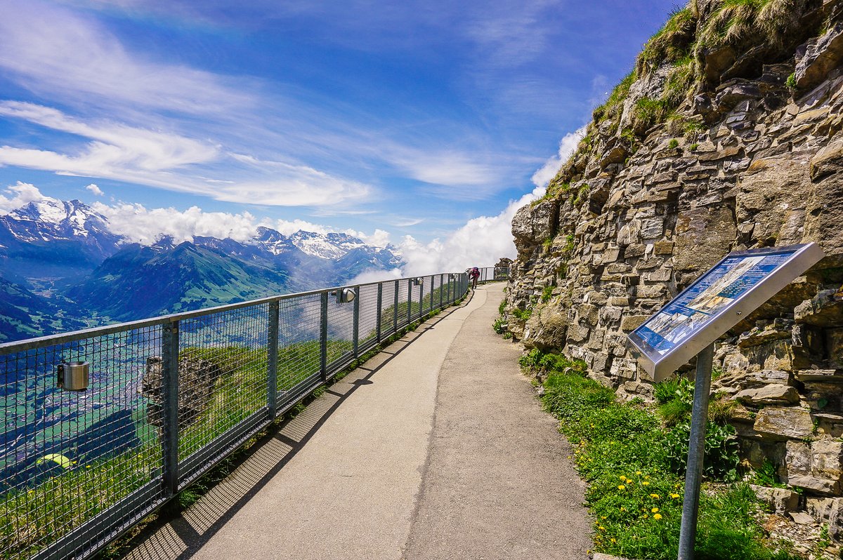 Swiss pyramid: Hiking from the Niesen Kulm to Schwandegg - Our Swiss ...