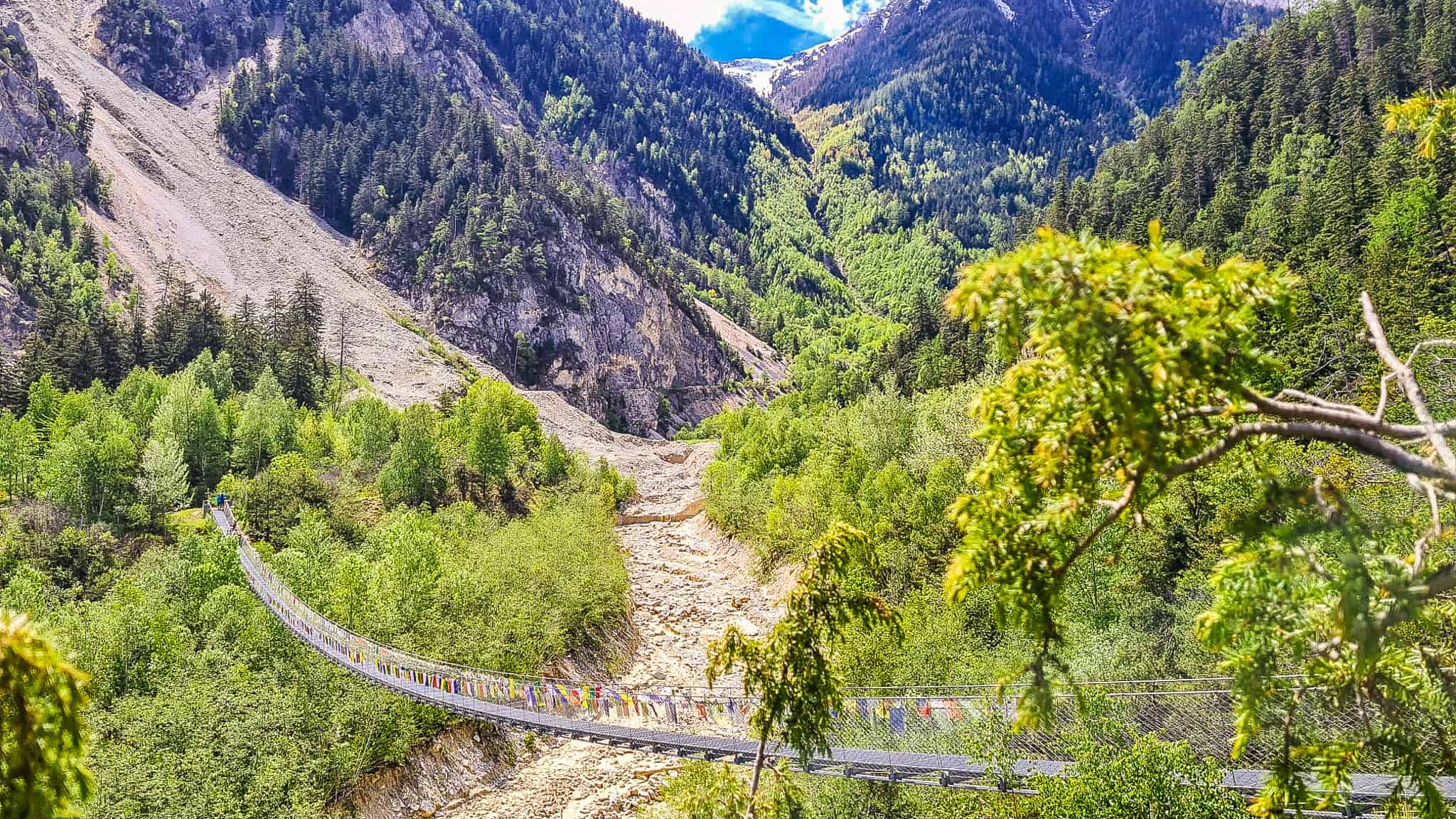 Unique suspension bridges in Switzerland - Our Swiss experience